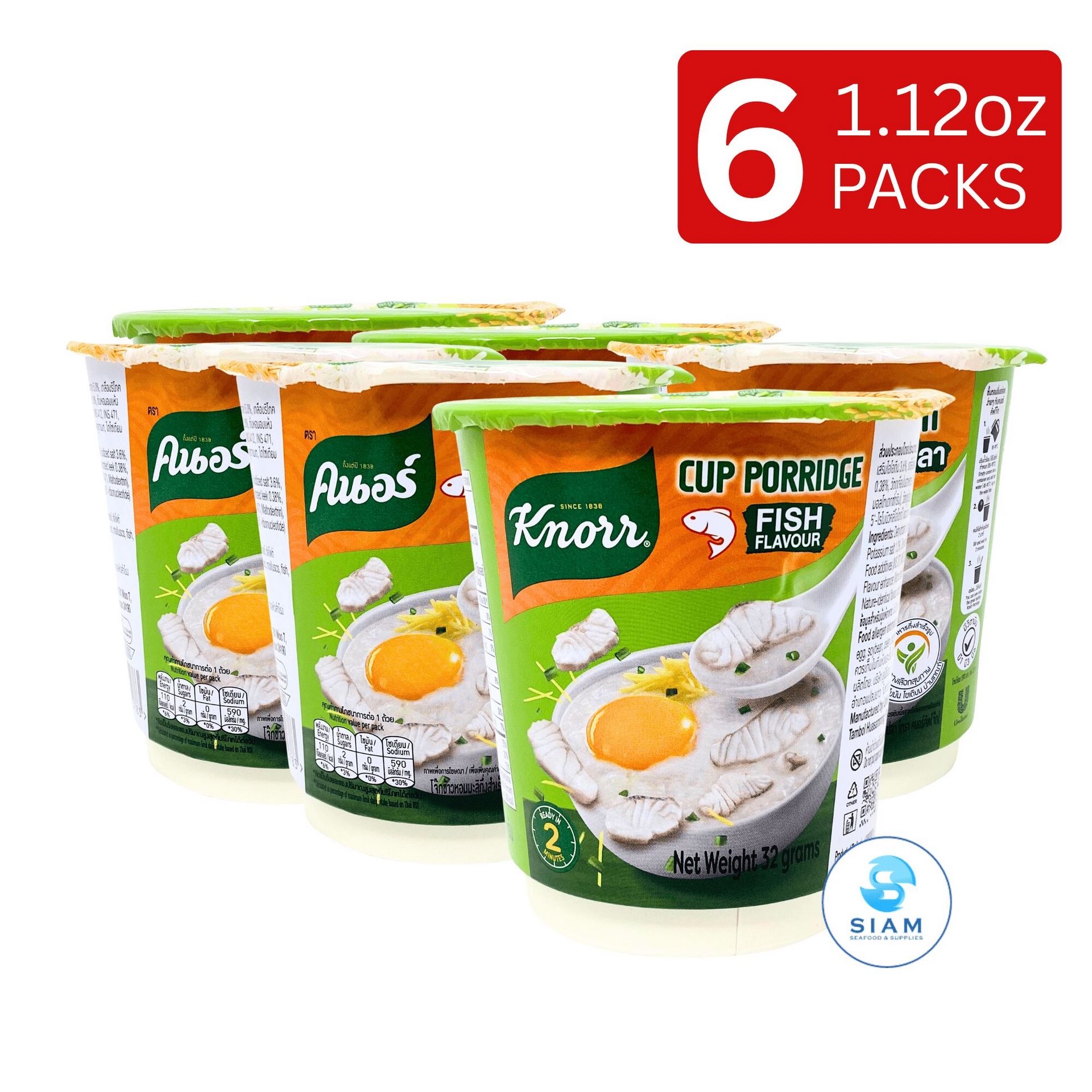 Get (6-Pack) Knorr Cup Porridge, Fish Flavor 6 count Delivered | Weee ...