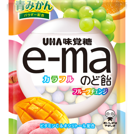 Get UHA e-ma Mixed Fruit Candy 33g Delivered | Weee! Asian Market