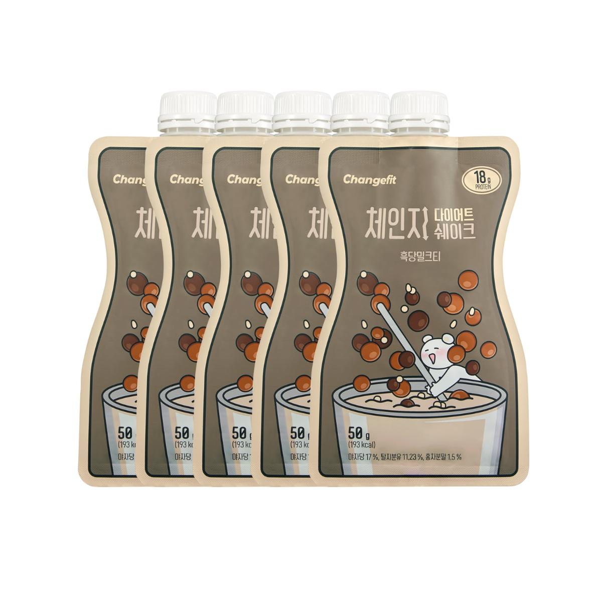 Get CHANGE FIT Diet Shake Brown Sugar Milk Tea On-The-Go Convenient ...