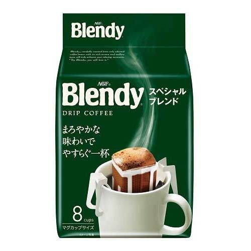 AGF Blendy 手冲挂耳式咖啡 原味 8包 - Weee!