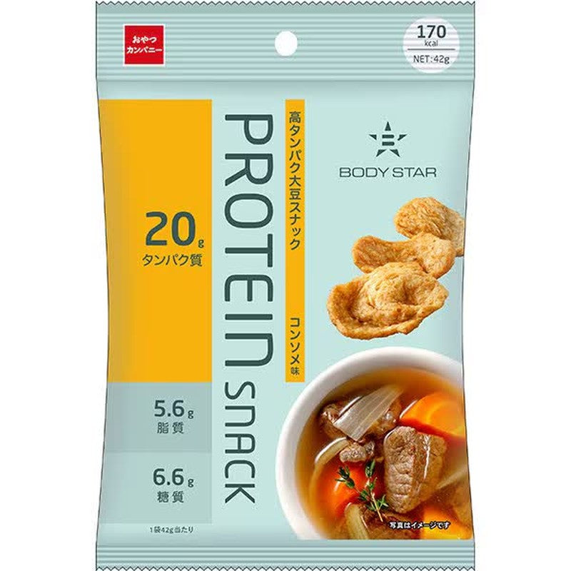 Get Oyatsu BODY STAR Protein Snack Consomme 42g Delivered | Weee! Asian Market