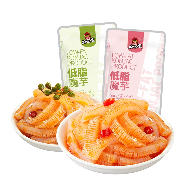 Get Haoba Food Low Fat Konjac Refreshing 9g * 30 Pack 15 Pack Spicy 15 ...