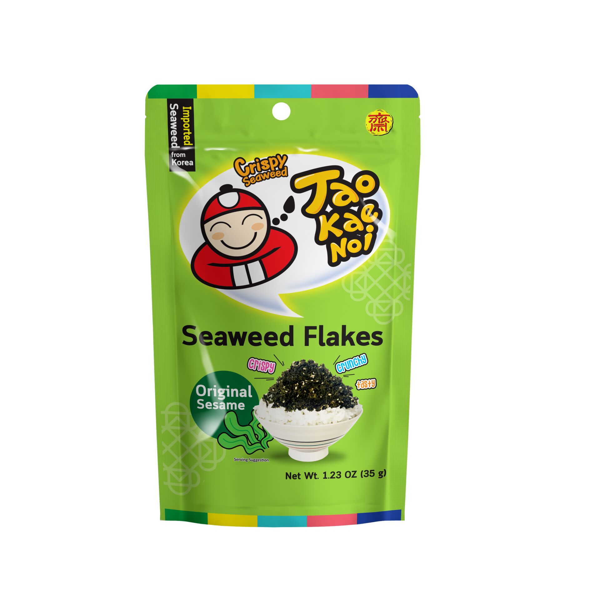 Get Tao Kae Noi Furikake Seaweed Flakes Seasoning Original Flavor (35g ...