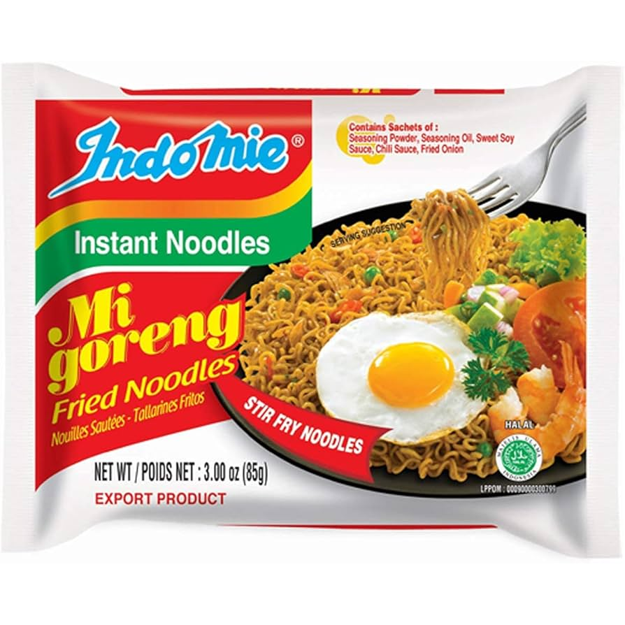 Get Indomie Mi Goreng Fried Instant Noodles 1 count Delivered | Weee ...