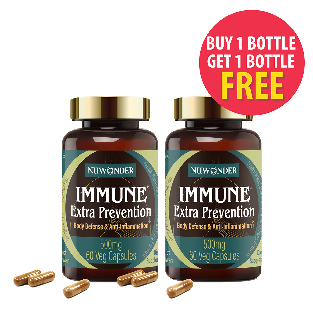 Get NuWonder Immune Extra Prevention (2 Pack) Short Dated: 10/10/2024 ...