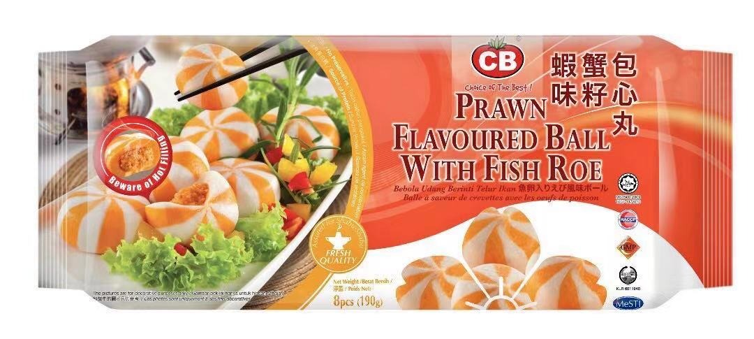 Get CB Prawn Flavored Ball with Fish Roe, Frozen Delivered | Weee ...