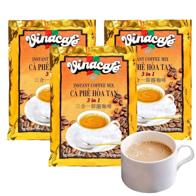 Get Vina 3-in-1 Instant Milk Vina Coffee 3Count Delivered | Weee! Asian ...