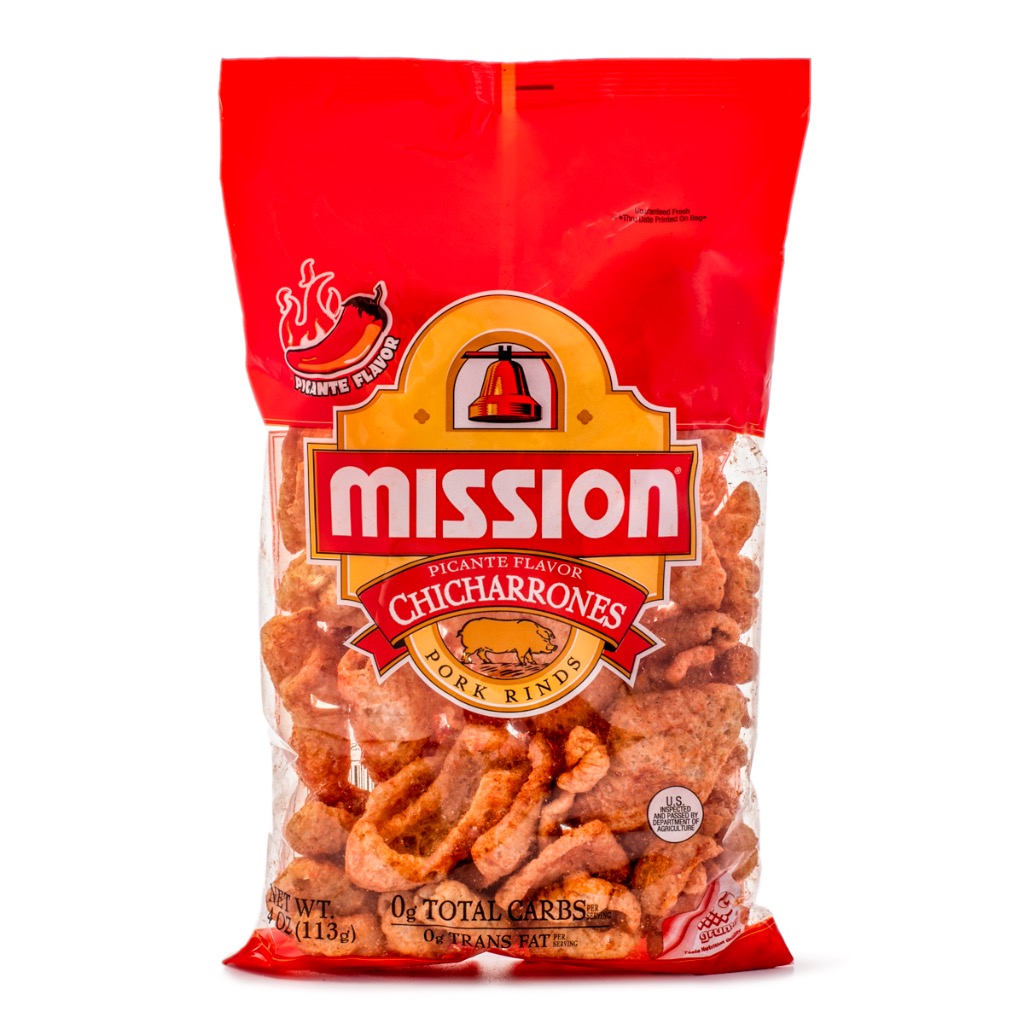 Mission 치차론 돼지껍데기 튀김 매운맛 - Weee!