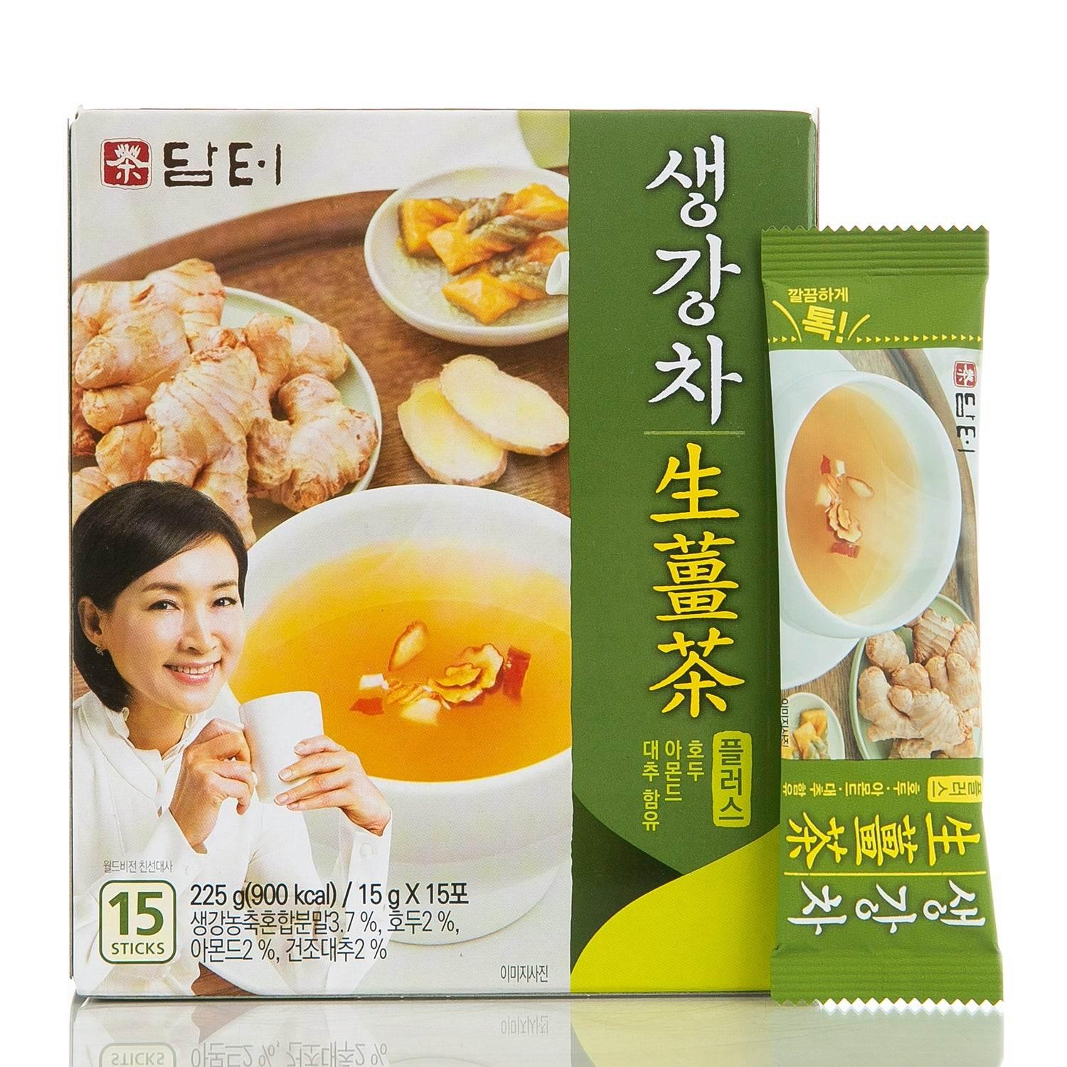 Get Damtuh Korea Traditional Ginger Powder Tea 15 pcs Delivered | Weee ...