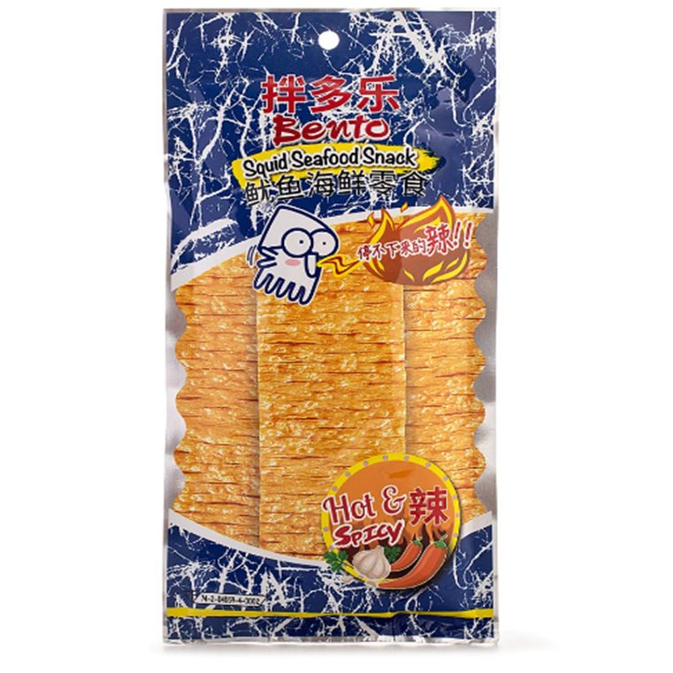 Get Bento Seafood Squid Snack Angry Spicy 20g Delivered | Weee! Asian ...
