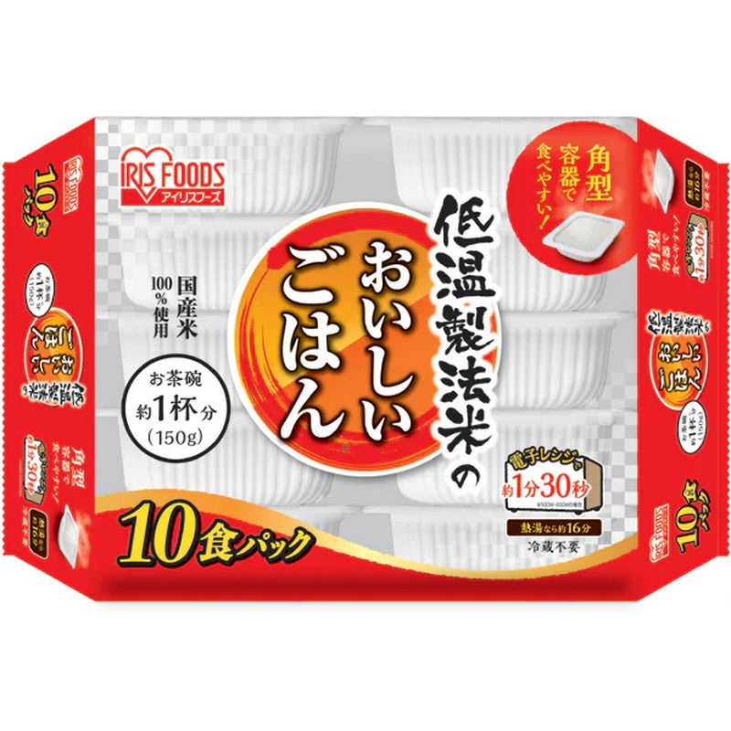 Get Iris Foods Domestic Rice 150g*10 Square Packs Delivered | Weee ...