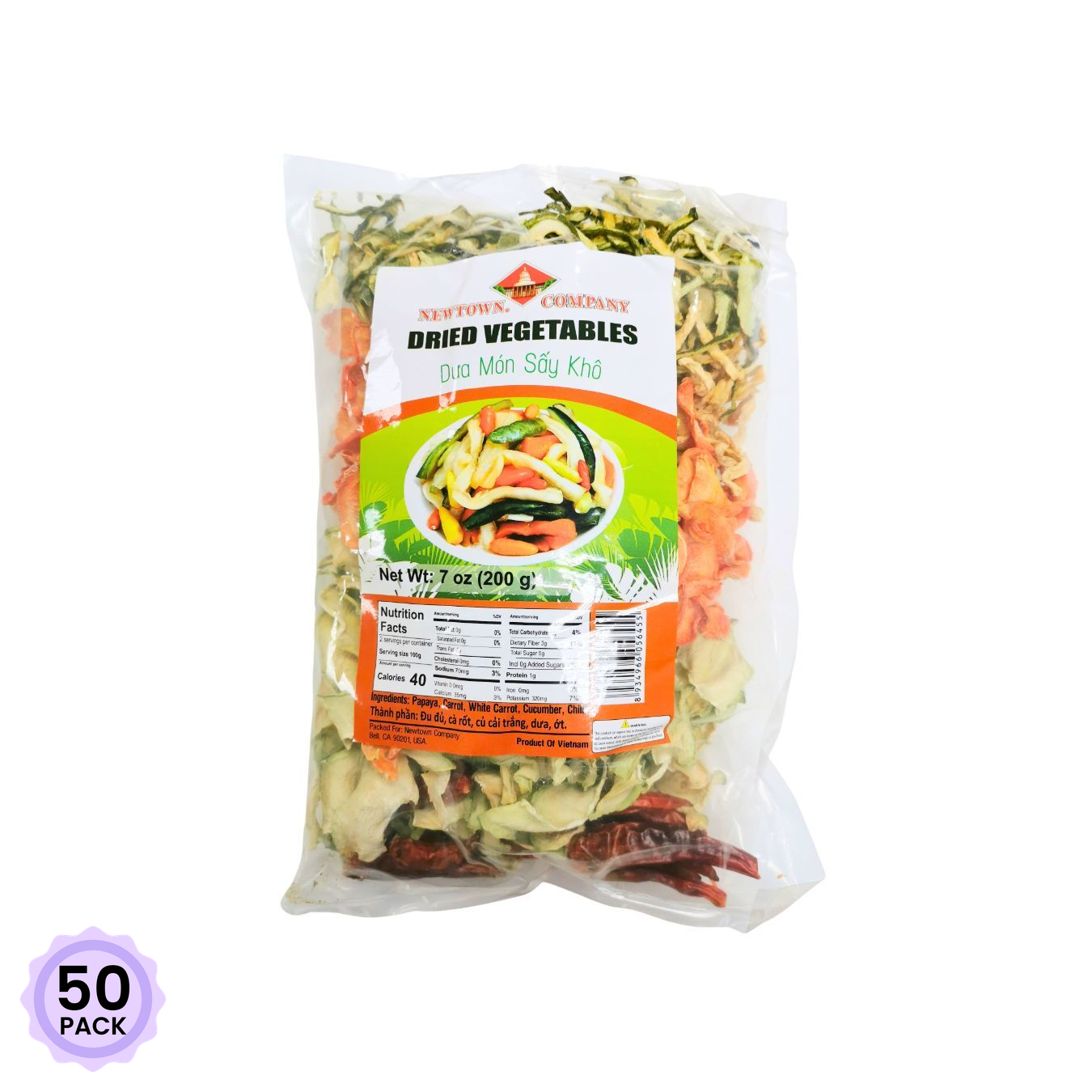 Get Dried Vegetables Mixed Carrot and Papaya 100 g*50 pack Delivered ...