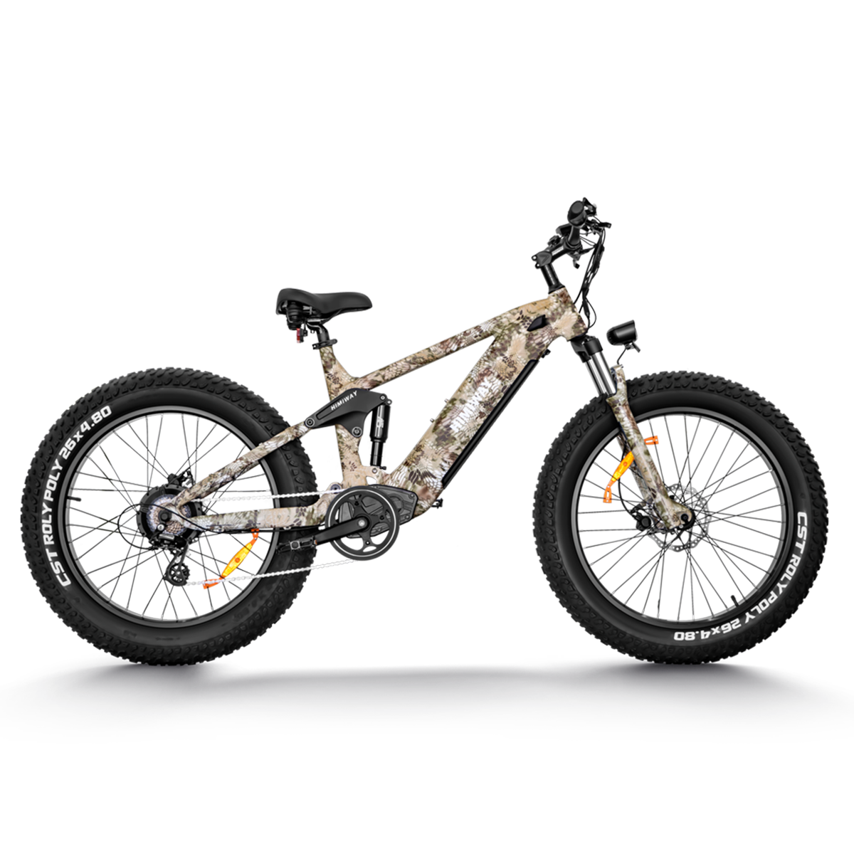 Get Himiway D7 (Cobra) | Full Suspension Electric Bike 750W / Forest ...