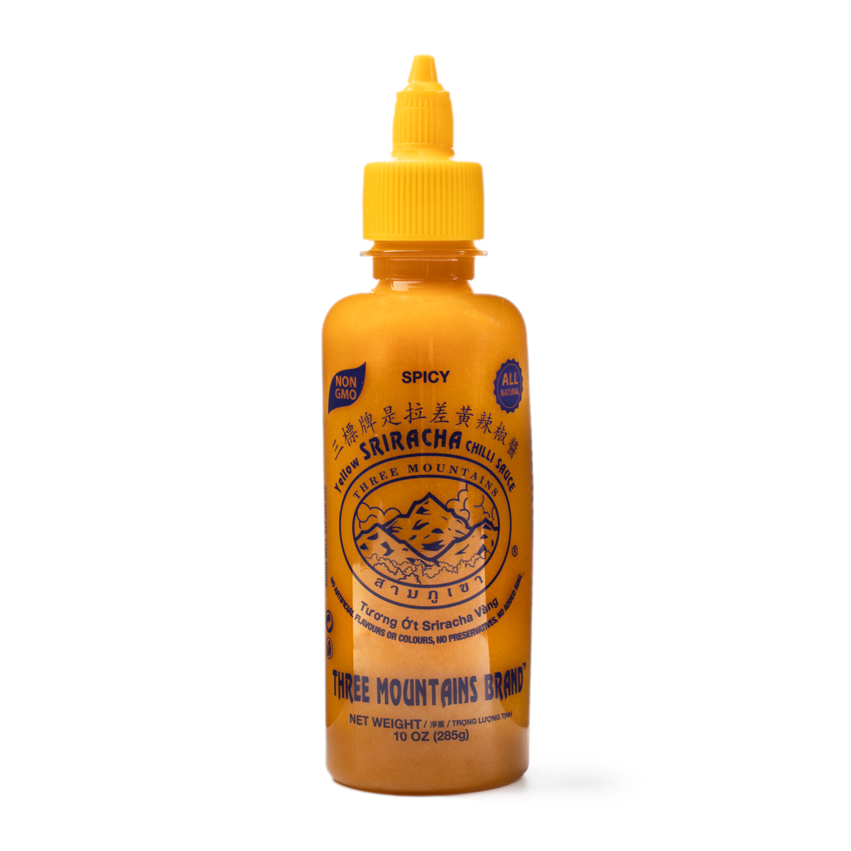 Get Three Mountains Yellow Sriracha Chili Sauce Delivered | Weee! Asian ...
