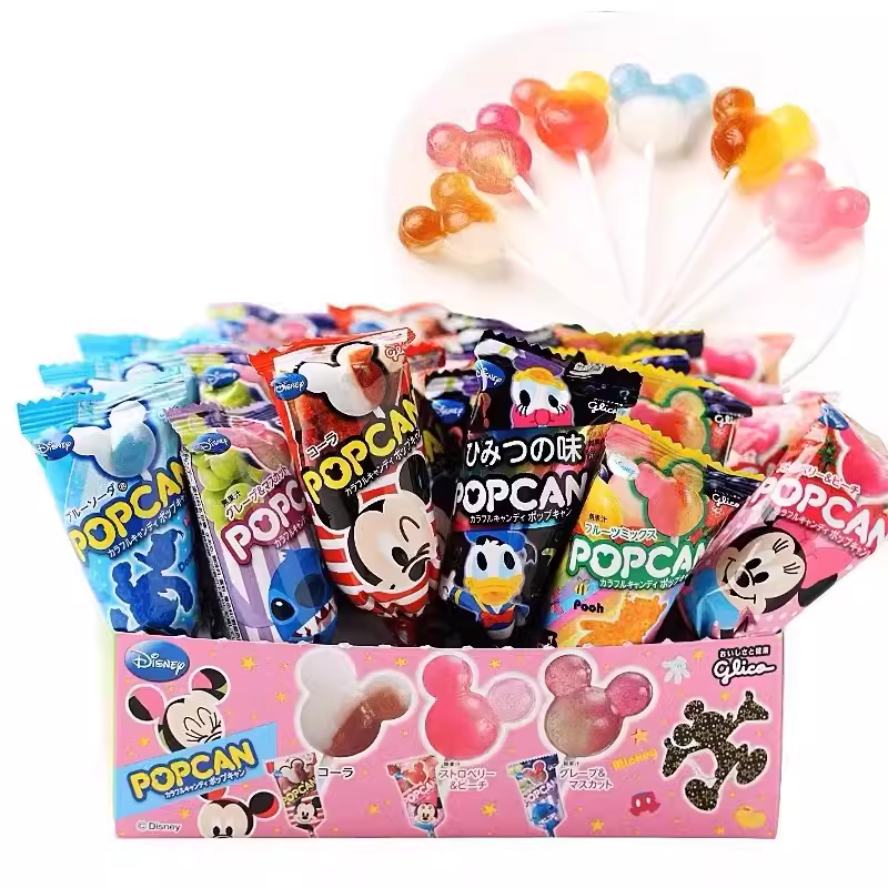 Get Glico Disney Popcan, 30 Pieces, 1 Box Delivered | Weee! Asian Market