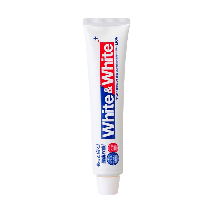 Get LION WHITE&WHITE Fresh Mint Toothpaste 150g Delivered | Weee! Asian ...