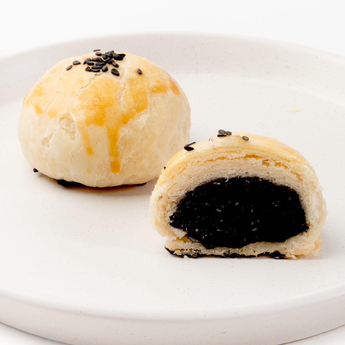 M&T Handmade Black Sesame Pastry 4pcs - Weee!