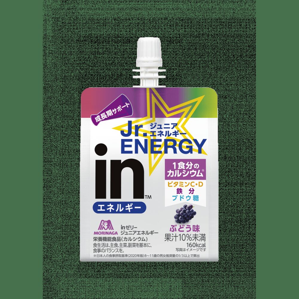 Get Morinaga IN JELLY JR. ENERGY Nutrition Jelly Grape 180 g Delivered ...