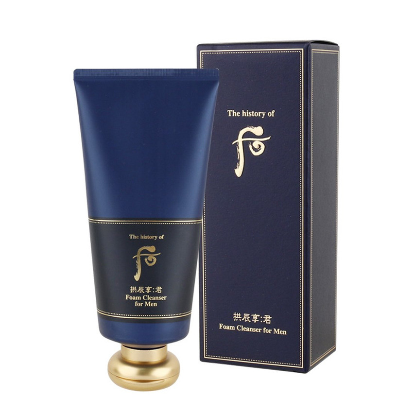 Get The History of Whoo Gongjinhyang Kun Ja Yang Foam Cleanser for Men ...