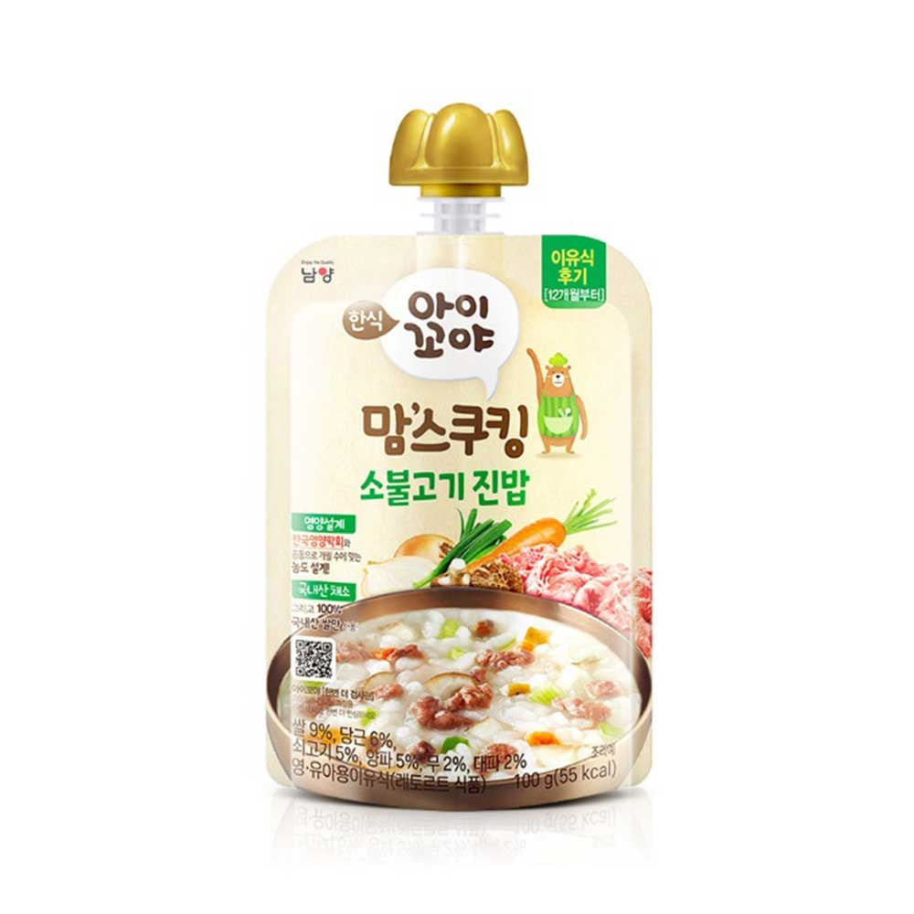Get Namyang Aikoya Mom's Cooking Baby Food (From 12 months old) Bulgogi ...
