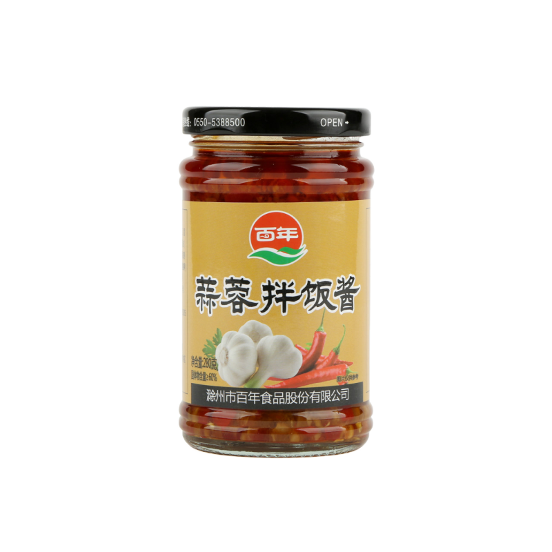 Get Hundred year garlic paste mixed with rice sauce,seasoning chili ...