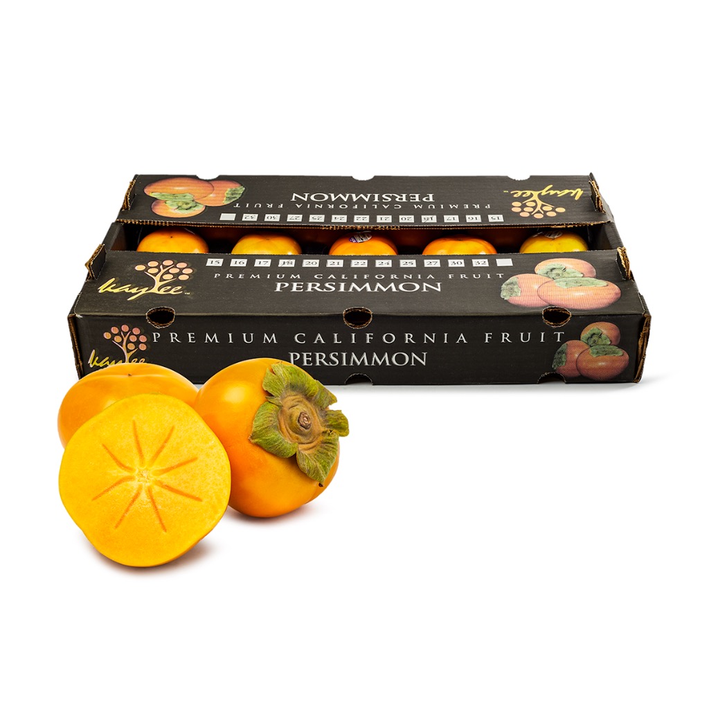Large Fuyu Persimmon Family Box 7lb - Weee!