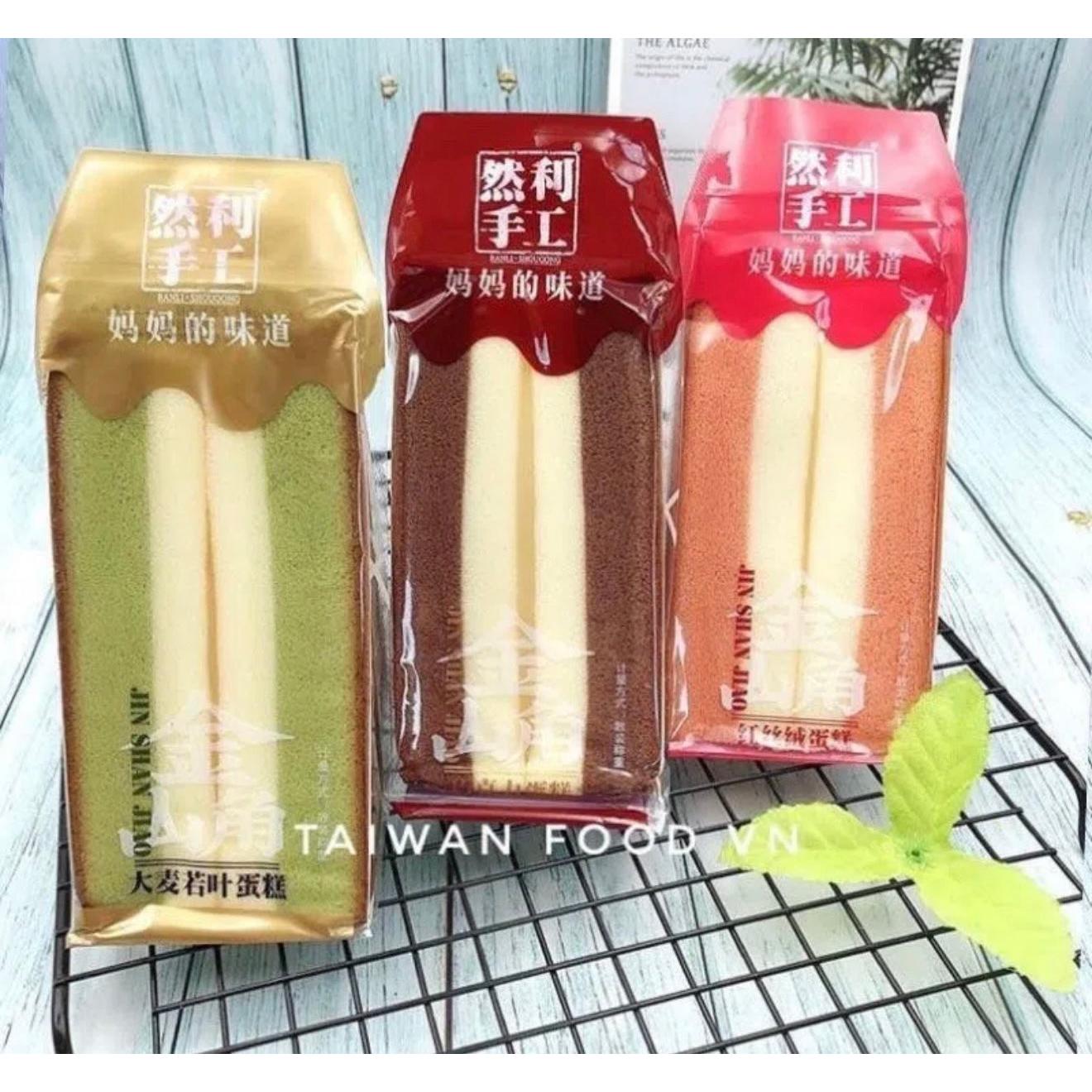 Get Taiwanese Triangle Sponge Cakes 3 Flavors 1 Box Delivered | Weee ...