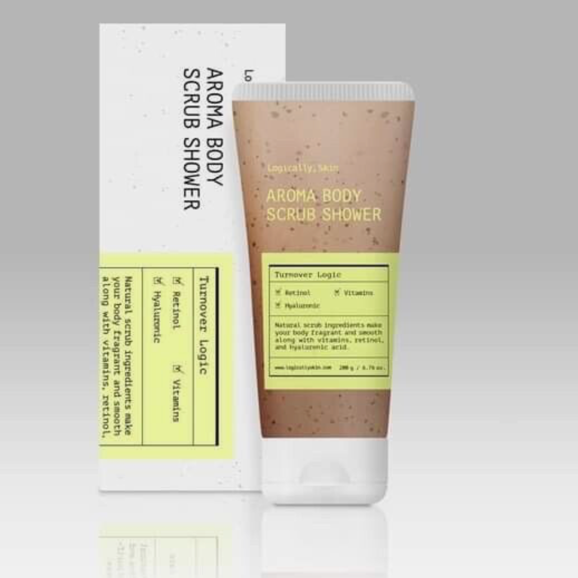 Get Logically Skin Aroma Body Scrub Shower 210ml Delivered | Weee ...