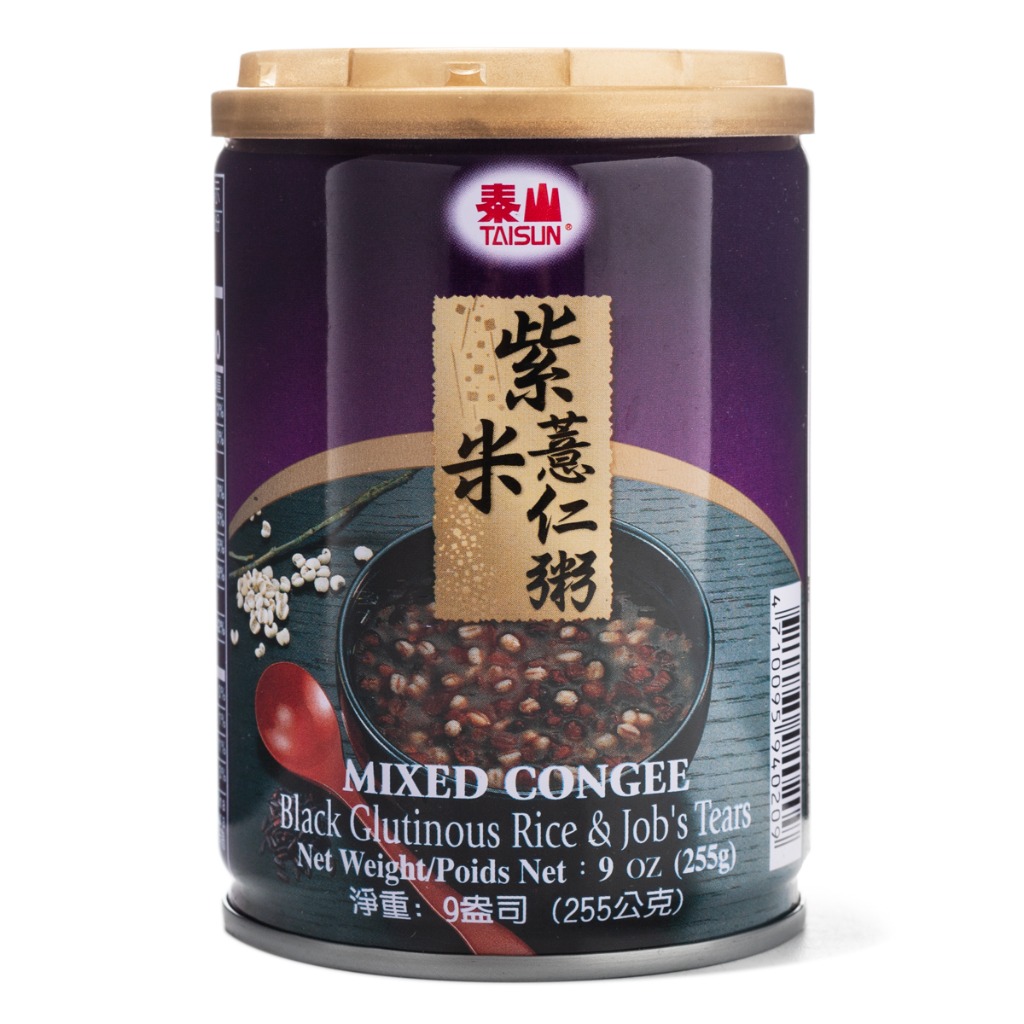 Taisun Mixed Congee with Black Glutinous Rice and Job's Tears 6pk - Weee!