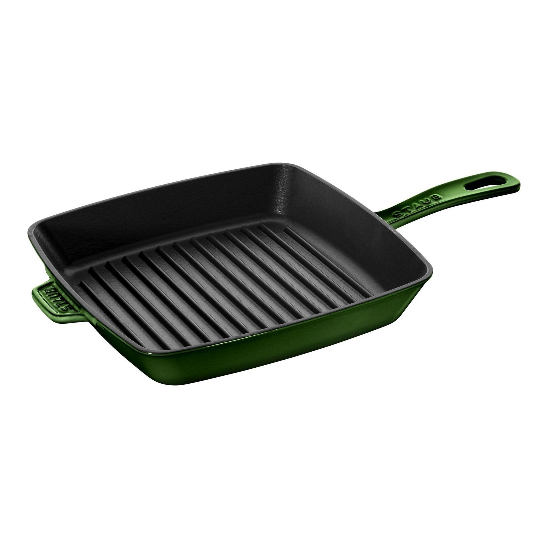Get STAUB Cast Iron 12-inch Square Grill Pan 12-inch / Basil Delivered ...
