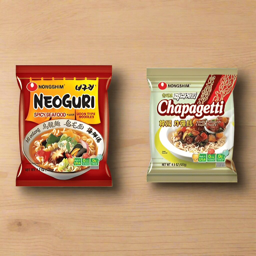 Get Jjapaguri (Ram-Don) Noodle Combo (4 + 4 Pack) 1 each Delivered ...