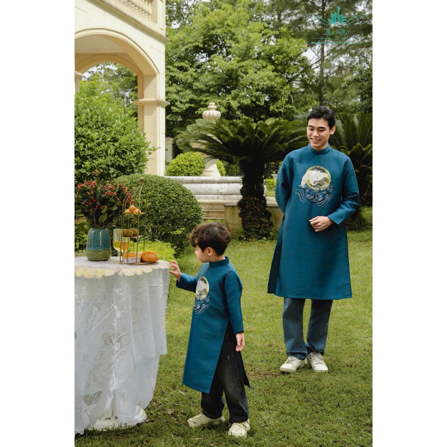 Get Cocolili Size 2XL B111 Silk Ao Dai Nam 1 each Delivered | Weee ...
