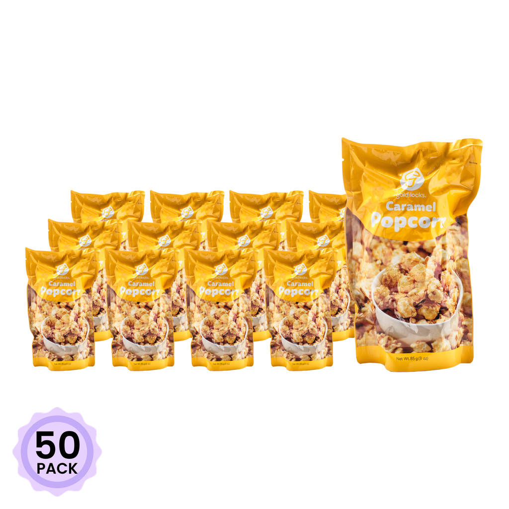 Get Goldilocks Caramel Popcorn 85 g*50 pack Delivered | Weee! Asian Market