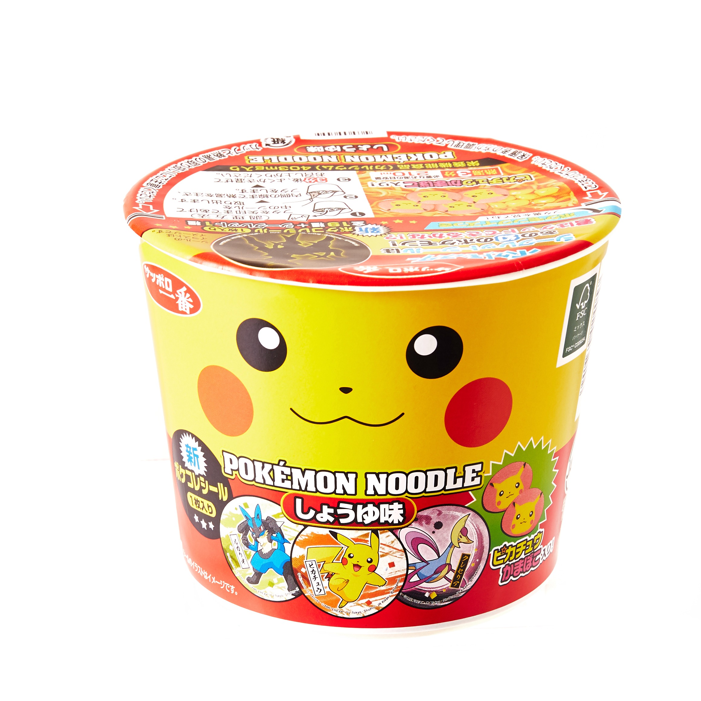 Pokemon Noodles - Soy Sauce Flavor - Weee!