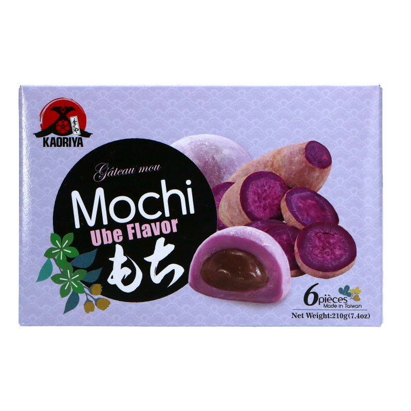 Get Kaoriya Ube Flavor Mochi Cake 210g Delivered | Weee! Asian Market