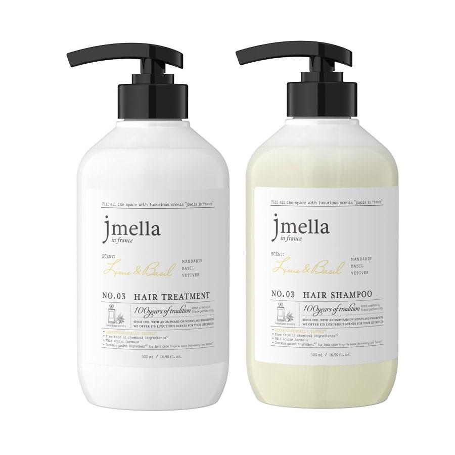 Get JMELLA In France Lime & Basil #03 Hair Shampoo 500ml + Treatment ...