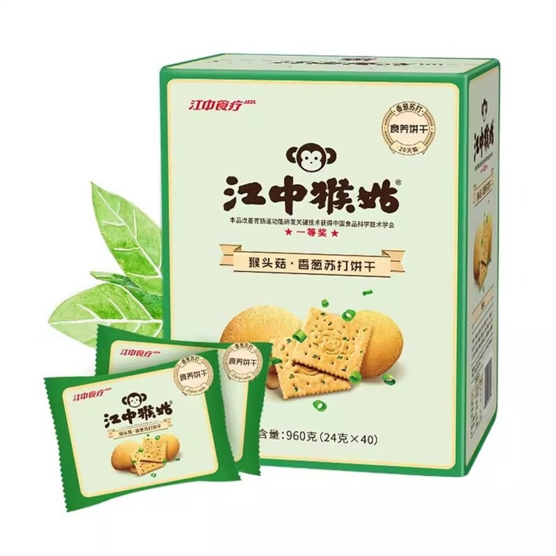 Get Scallion Soda Crackers 0 Cane Sugar Monkey Head Mushroom Crackers ...
