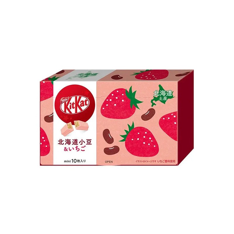 Get KitKat Red Bean Wafer Biscuits 10 pieces Delivered | Weee! Asian Market