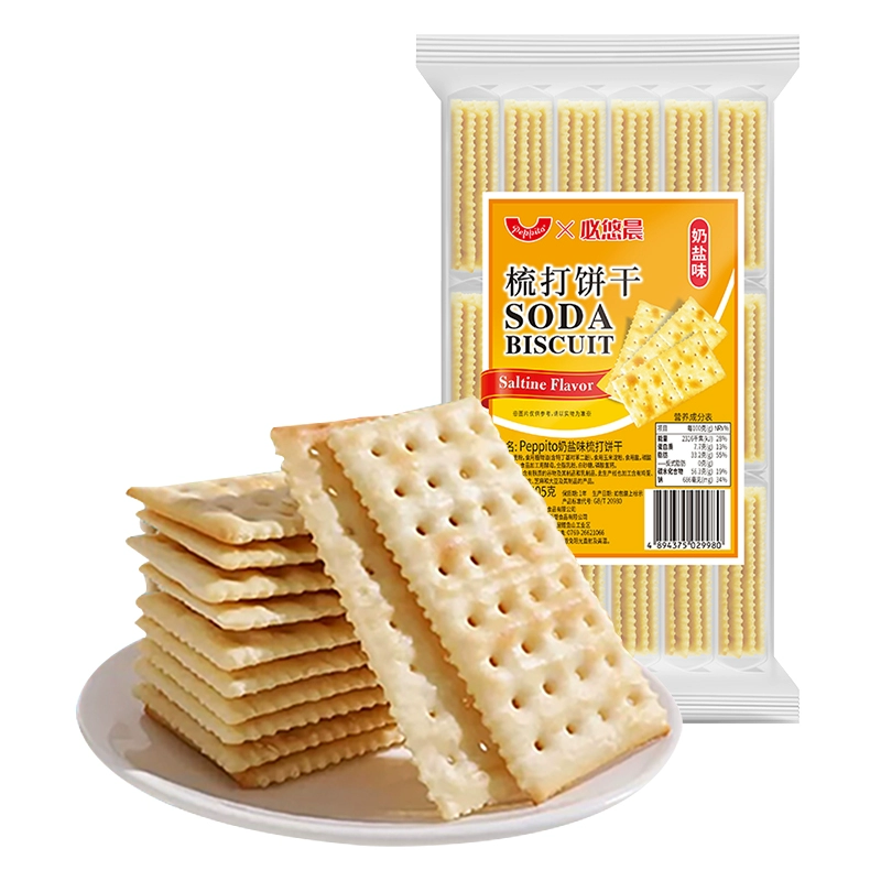 Milk salt flavored soda crackers 405g - Weee!