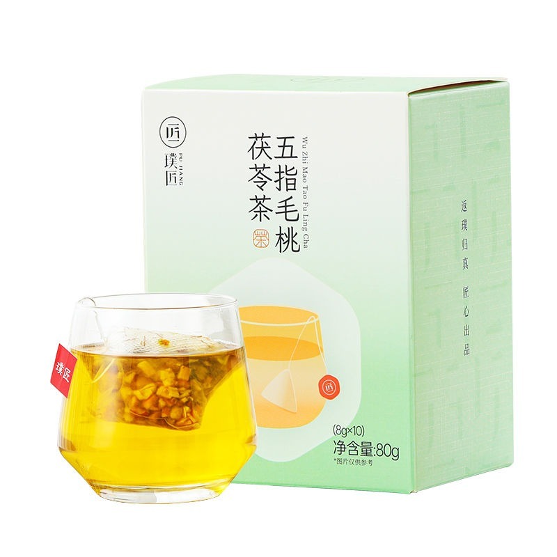 Get Five fingers hairy peach Poria tea 80g*1 Delivered | Weee! Asian Market