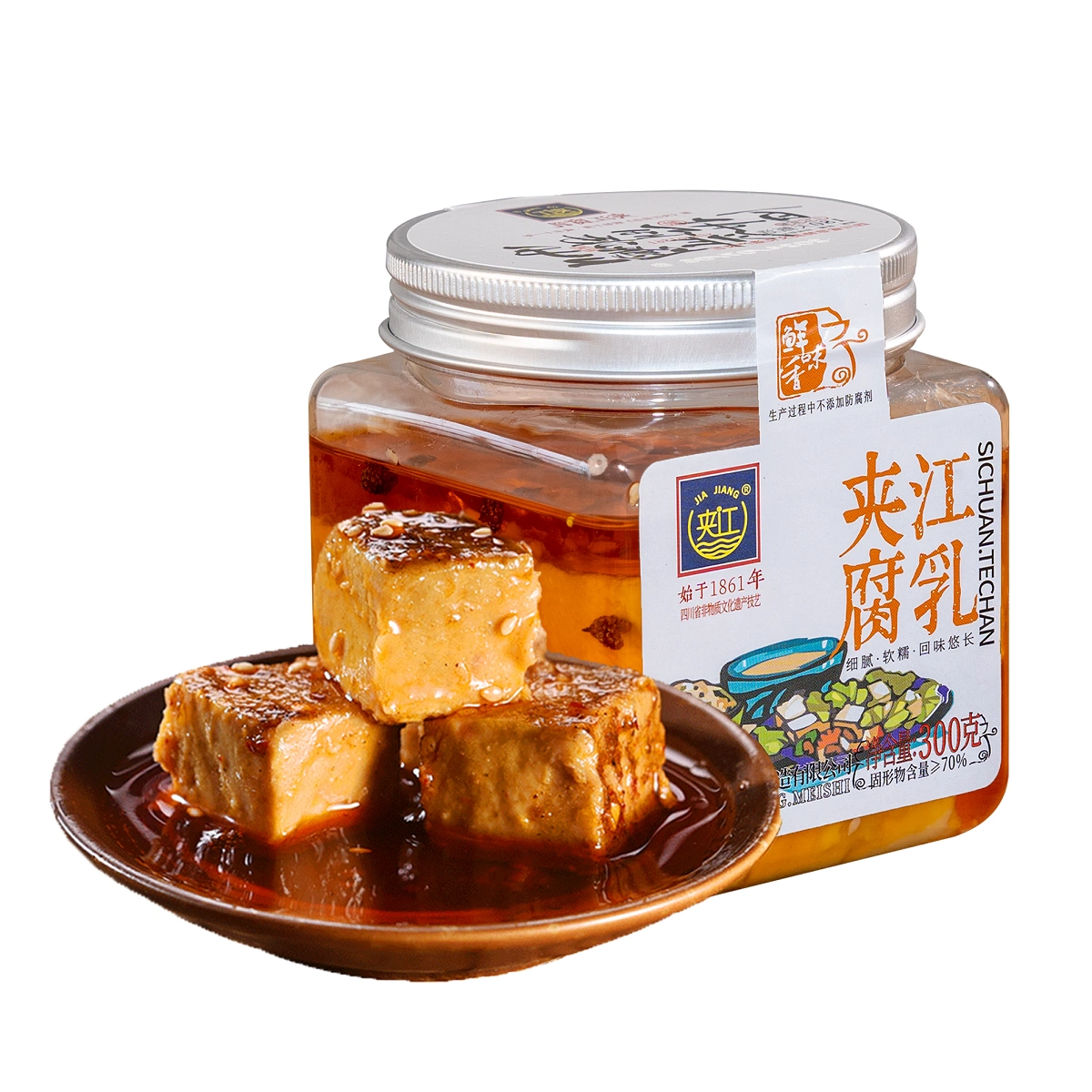 Get Jiajiang delicious fermented bean curd 300g * 1 bo Delivered | Weee! Asian Market