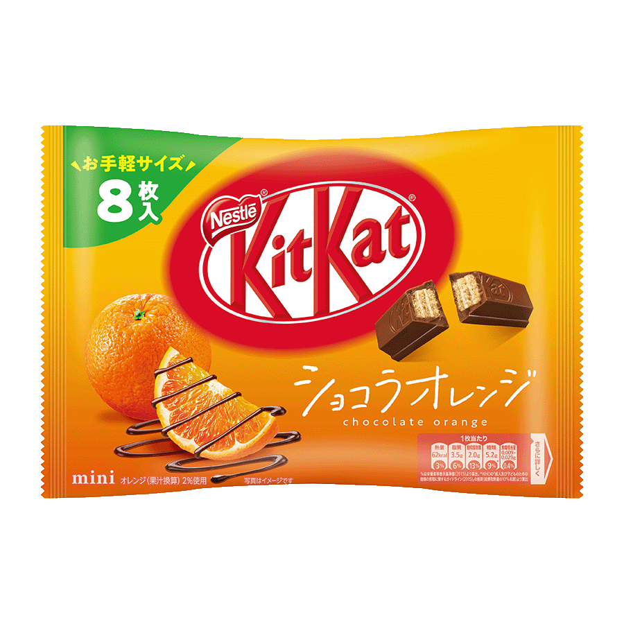 KitKat Mini Chocolate Orange - Weee!