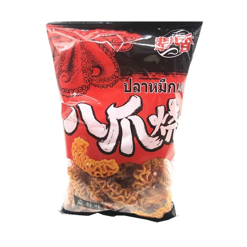 Get Beixiang Octopus-shaped Spicy Crispy Rice Cake, 40g*1 Delivered ...
