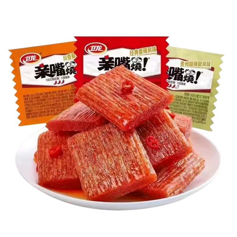 Get Weilong spicy strip mixed flavor [20 packs] 200 g Delivered | Weee ...