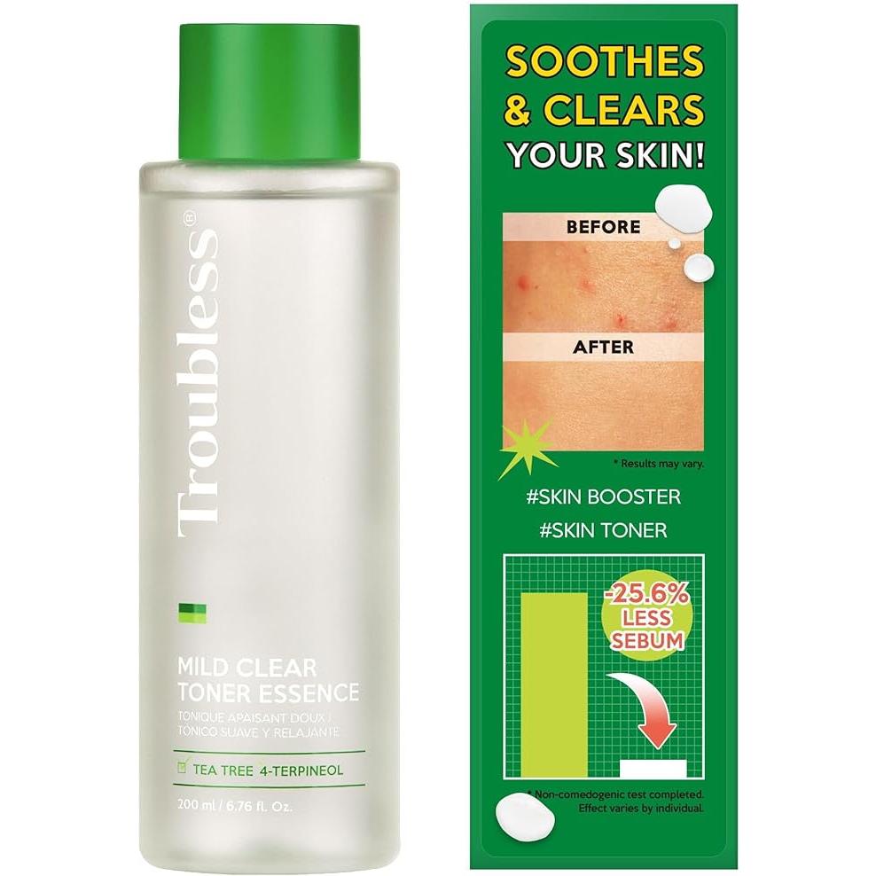 Mild Clear Toner Essence - Skin Moisturizing & Soothing Toner for Face ...