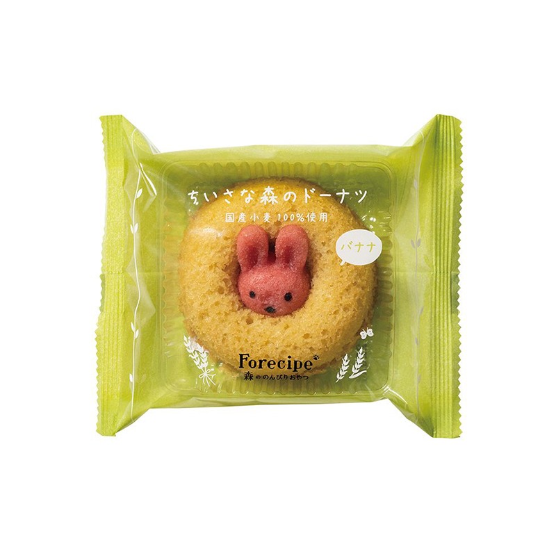 Get Forecipe Little Forest Donut Banana Rabbit 1pc Delivered | Weee ...