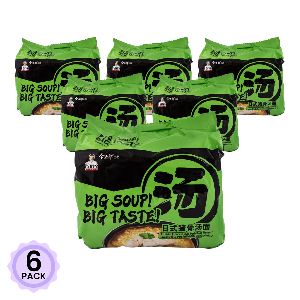 Get Fan's Kitchen Instant Noodles, Japanese-Style Pork Bone Flavor 690 ...