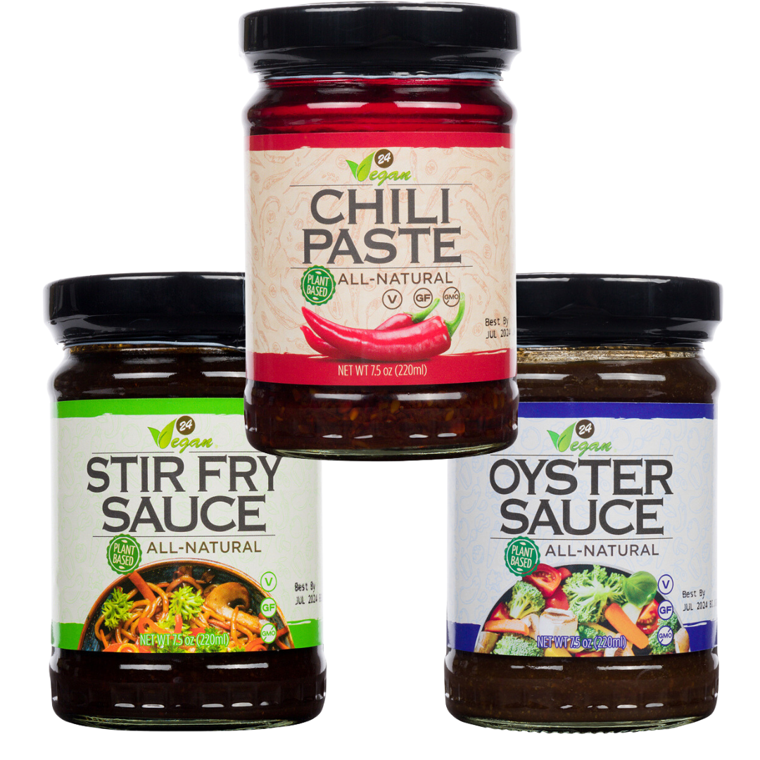 Get 24Vegan Sauce Sampler Pack - Vegan - All Natural - Non GMO - No MSG ...