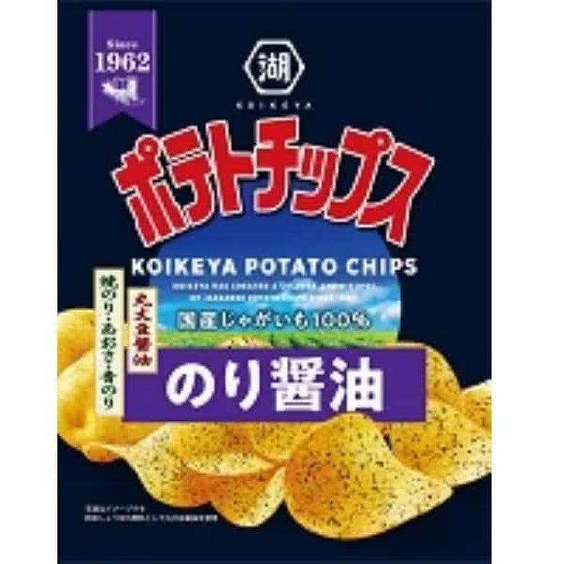 Koikeya Potato Chips Seaweed Soy Sauce 50g - Weee!