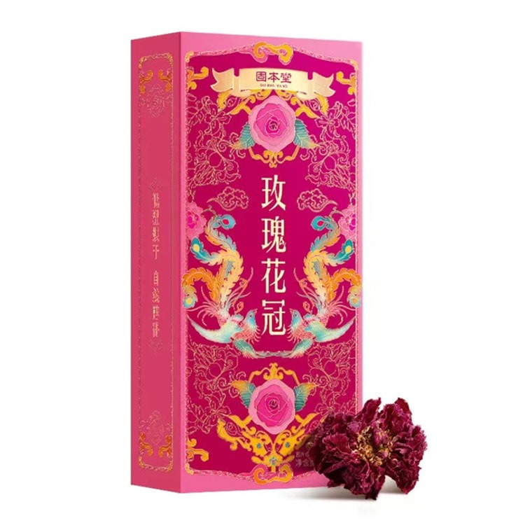 Get Gubentang Rose Tea Rose Genki Tea 30g/ box Delivered | Weee! Asian ...
